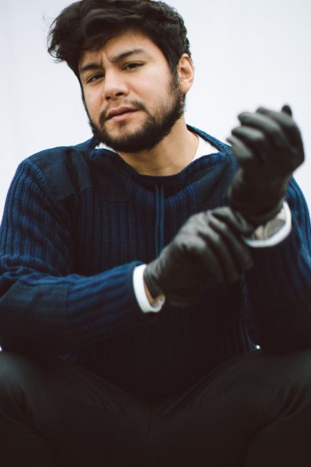 007 RIBBED ARMY SWEATER BY N.PEAL - Dandy In The Bronx